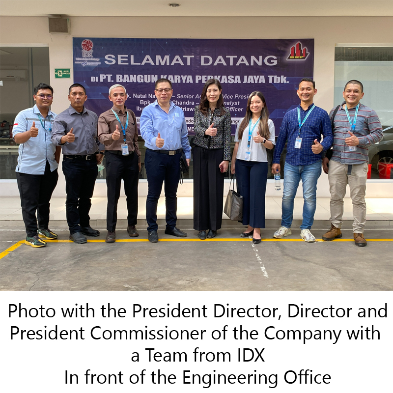 PT. BANGUN KARYA PERKASA JAYA Tbk